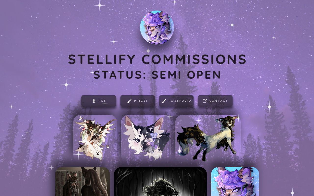 stellify commissions